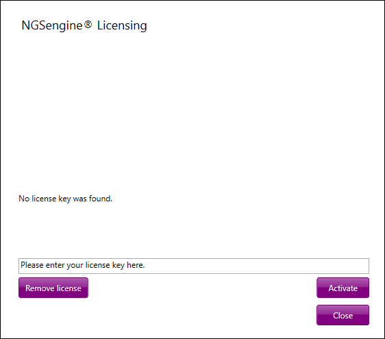 License Key